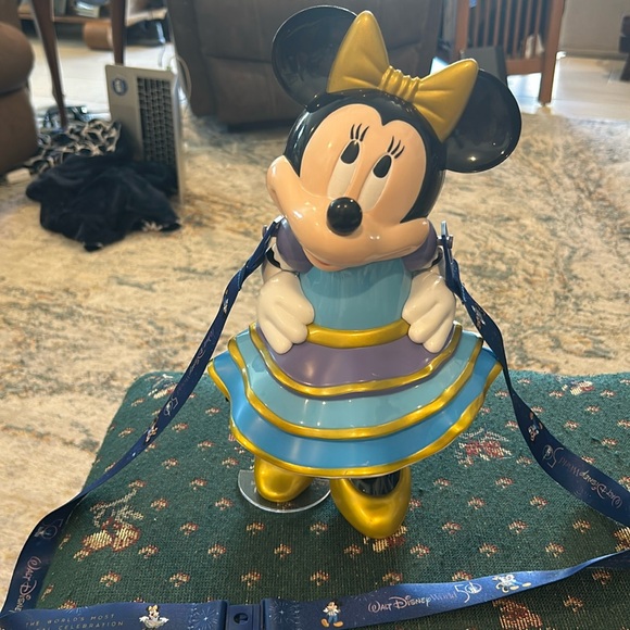 Disney | Other | Disneys 5th Anniversary Minnie Mouse Zipper ...